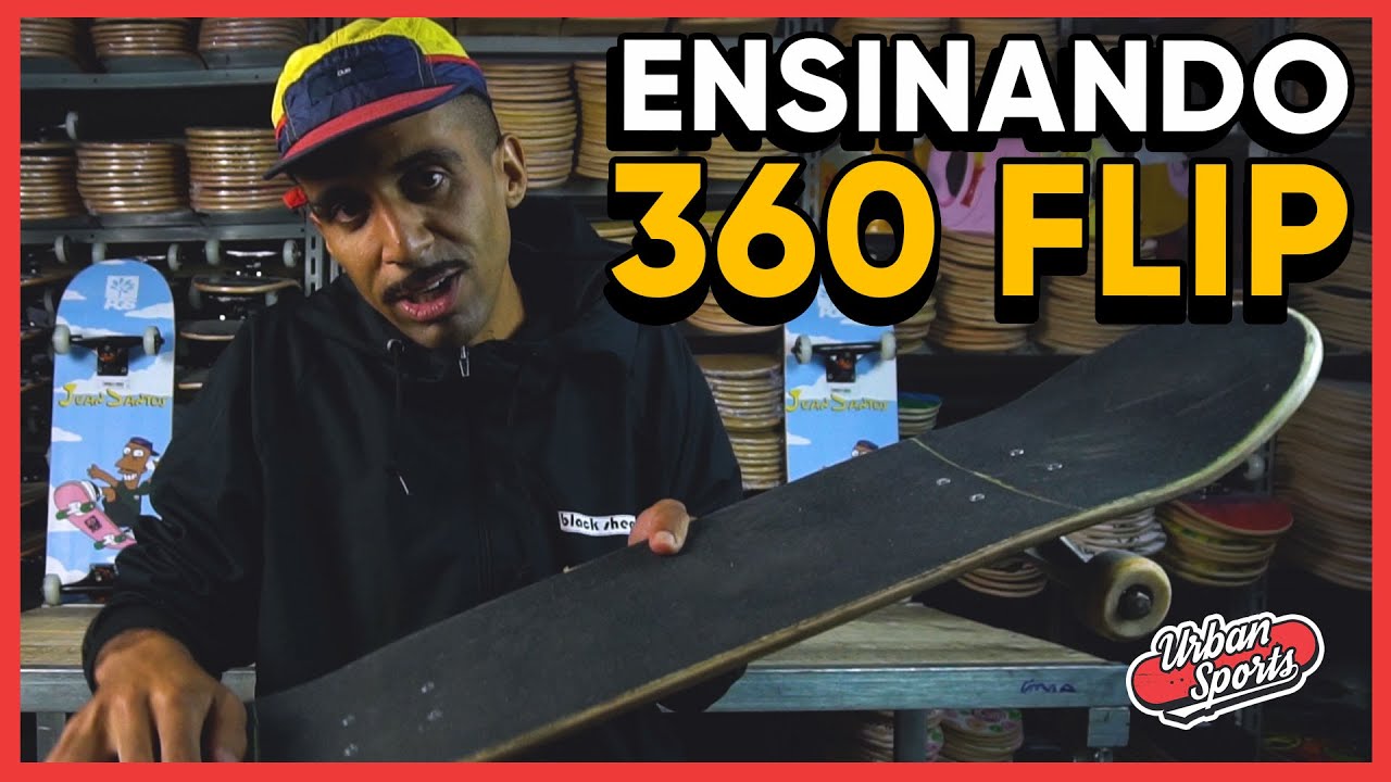 COMO FAZER 360 FLIP? Tutorial de manobras de SKATE com Jean Santos - YouTube