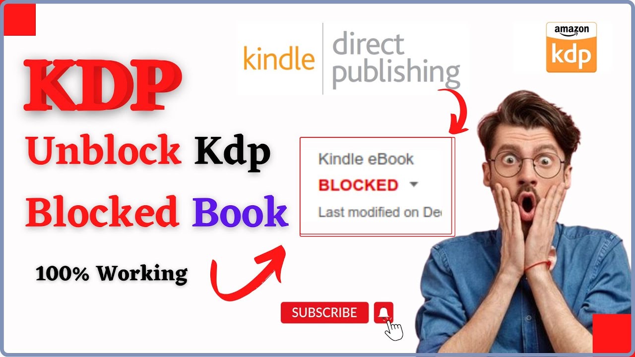 Can we unblock kdp block book || Any Solution kdp block book || kdp ...