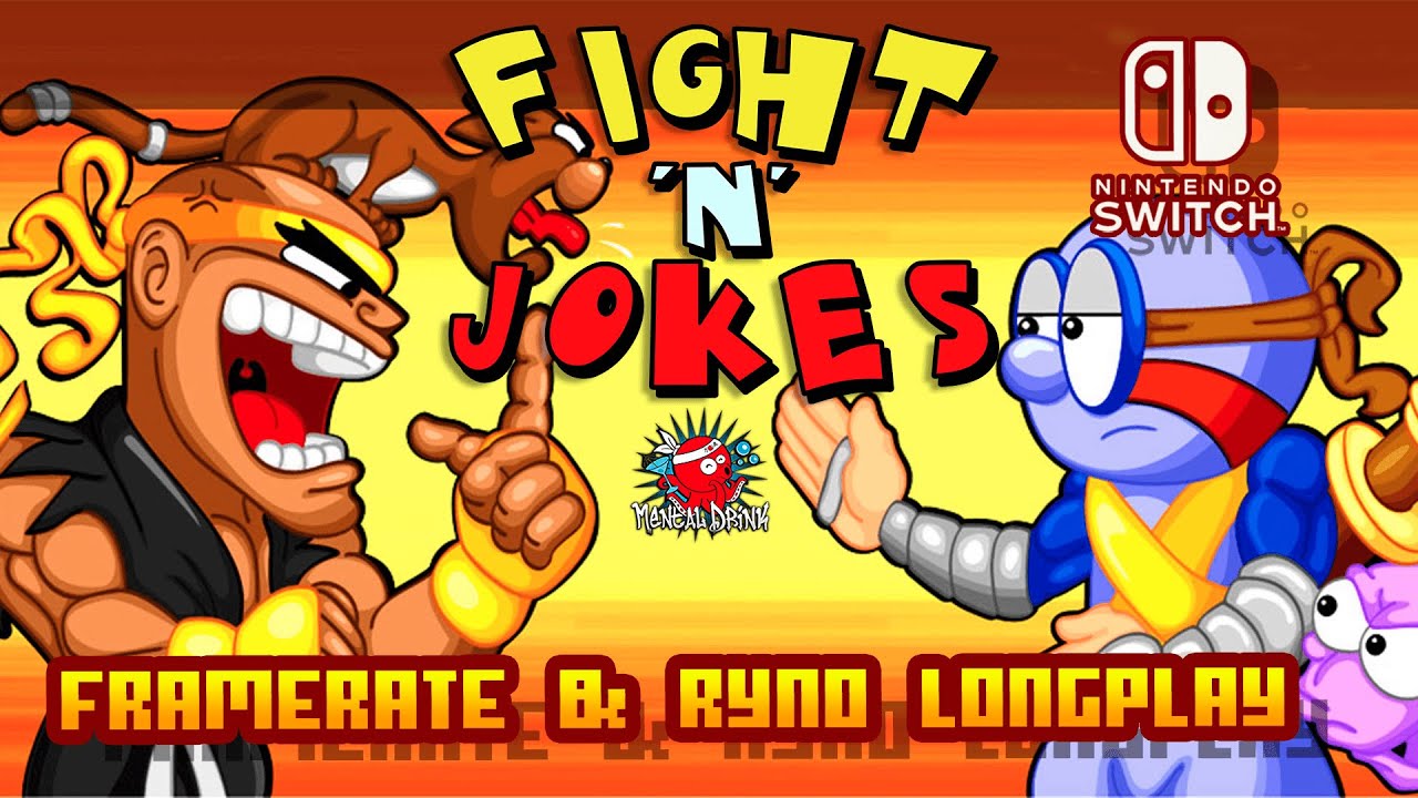 Fight'n'Jokes - (Nintendo Switch) - Framerate & Ryno Longplay - YouTube