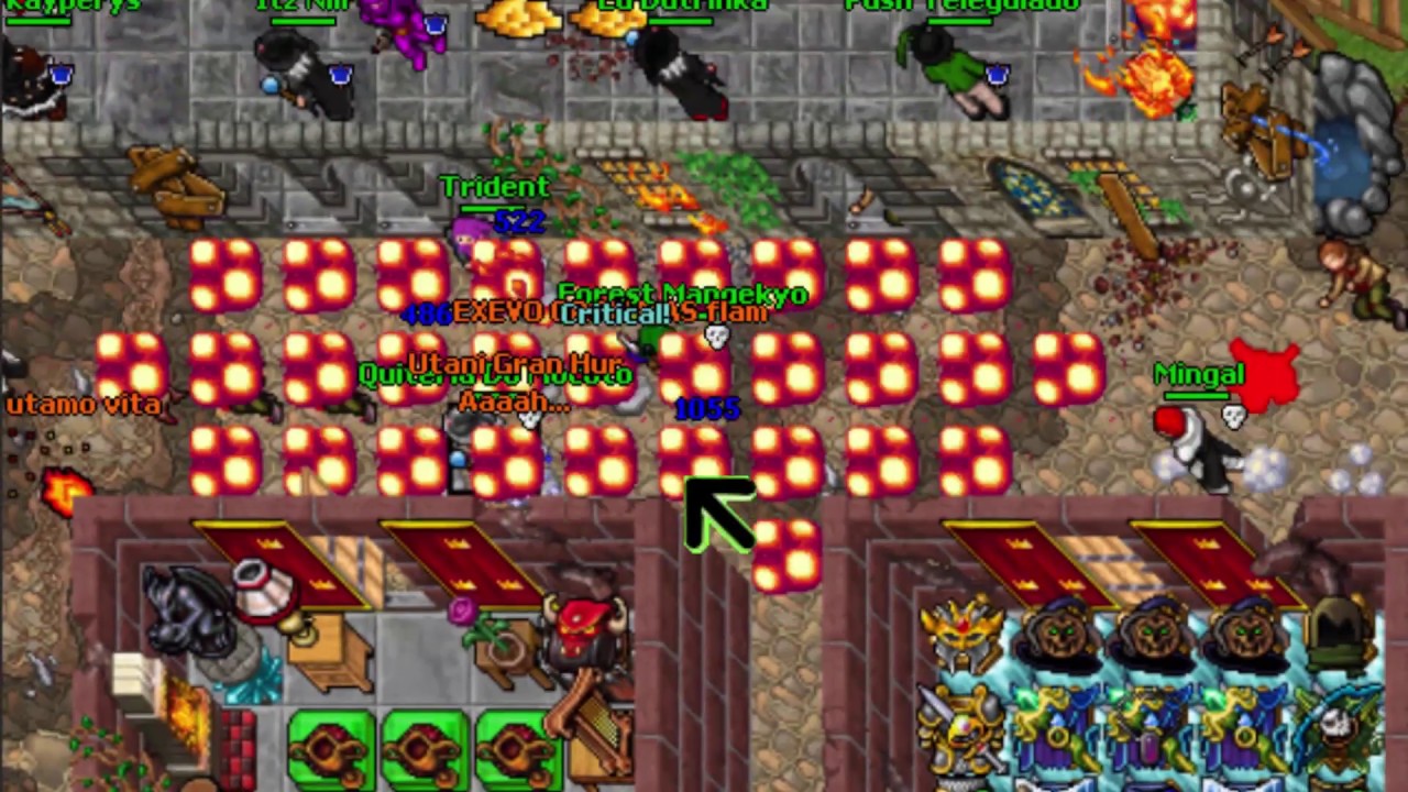 Tibia 8.60::WAR Forest On Baiak Ilusion Part 4 - YouTube