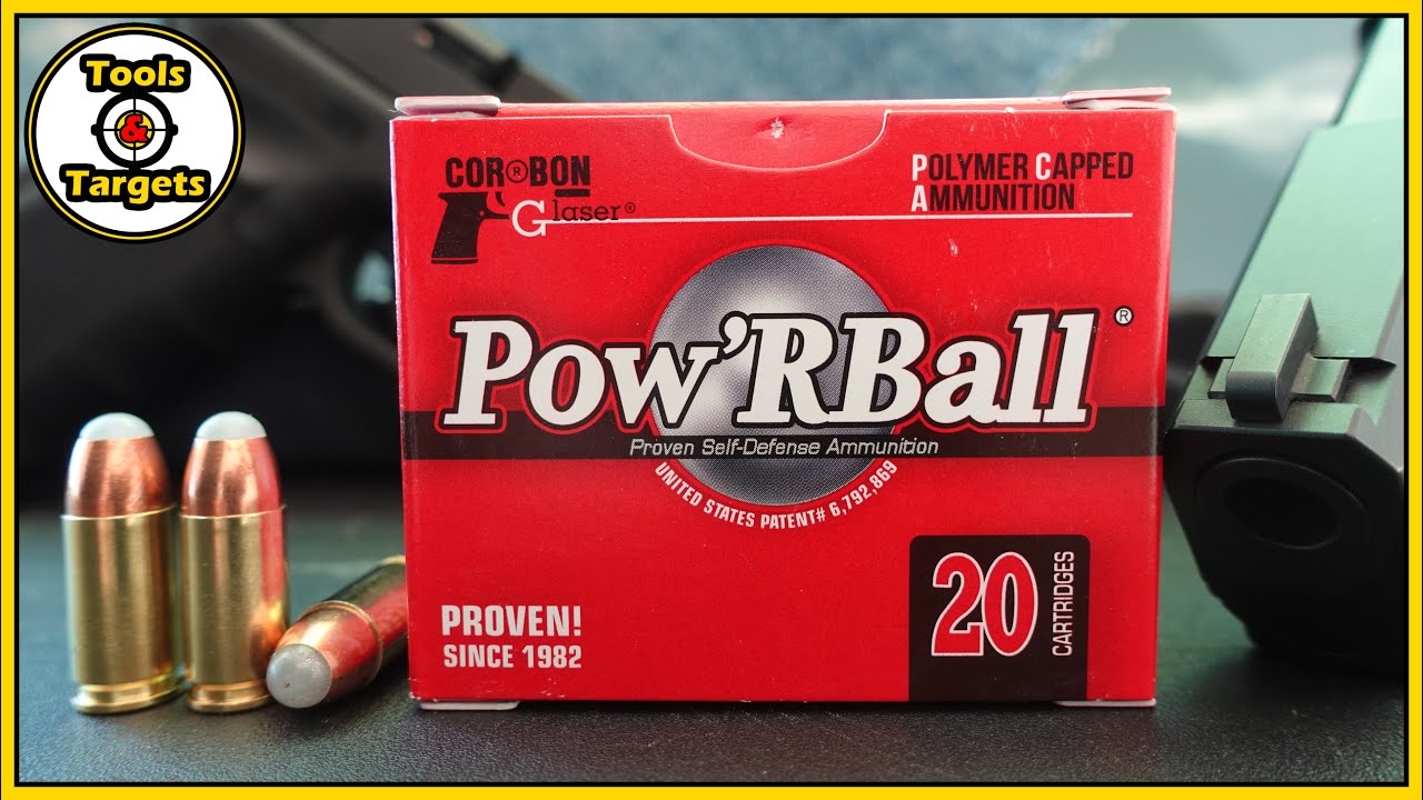 Is Pow'RBall a Big WINNER?...CorBon Glaser 9mm Pow'RBall Self-Defense ...