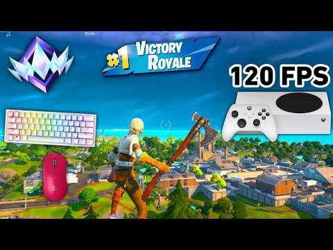 Fortnite Unreal Ranked Reload On Xbox Series S | Keyboard & Mouse Gameplay | 120 FPS | 4K