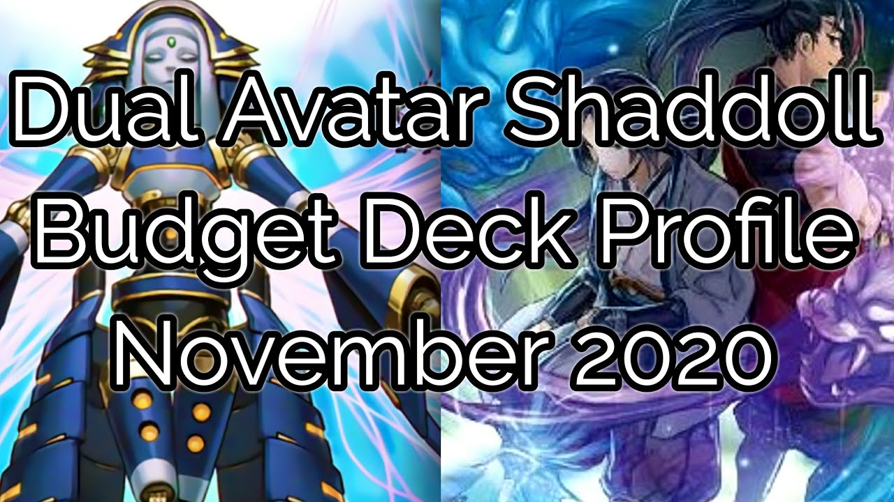 Dual Avatar Shaddoll Fusion Deck Yugioh! Budget November 2020 - YouTube