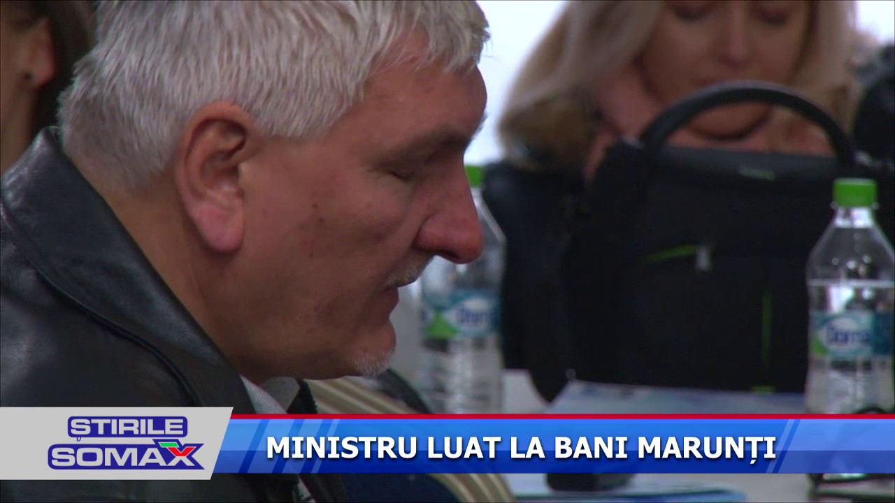 MINISTRU LUAT LA BANI MARUNTI - YouTube