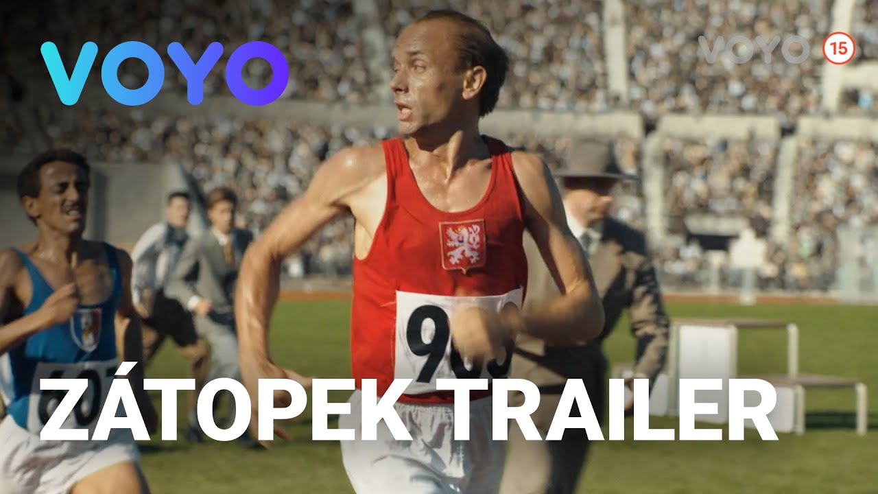 ZÁTOPEK (trailer)- Unikátny film o športovej legende už teraz na Voyo ...