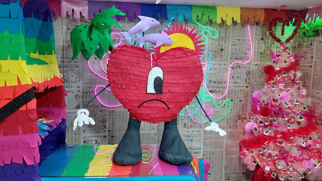 piñata de bad bunny/ Edrei Pop - YouTube