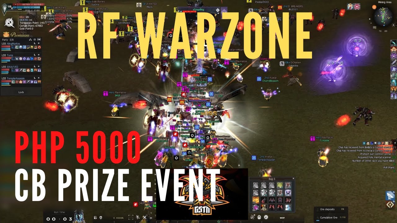 RF Warzone CB Event - Cora Templar - Avatar Guild (13-NOV-2021) - YouTube