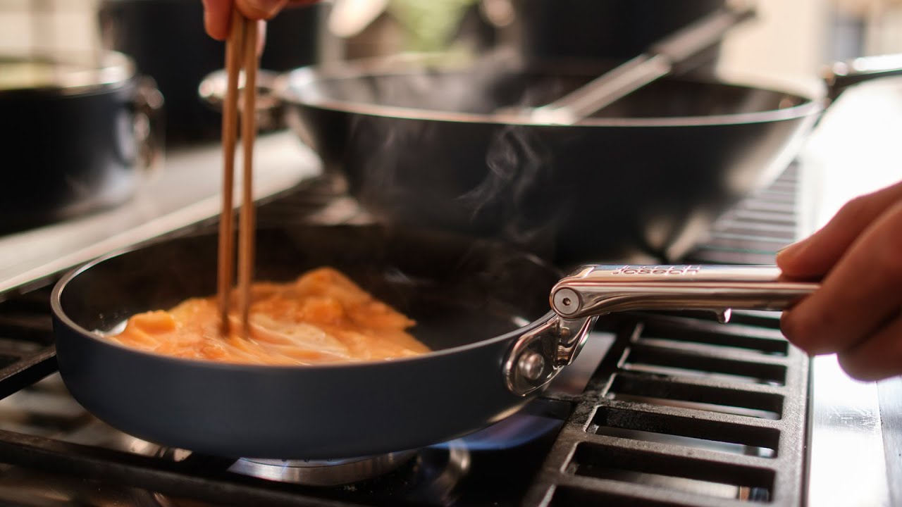 Joseph Joseph Space Folding Handle Ceramic Non-stick 20cm Blue Frying ...