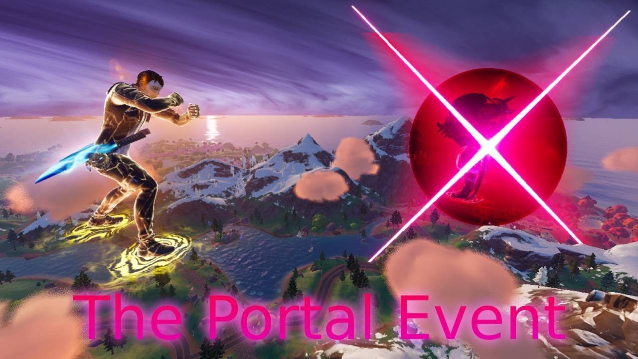 Fortnite Portal Event(4K Cinematic) - YouTube