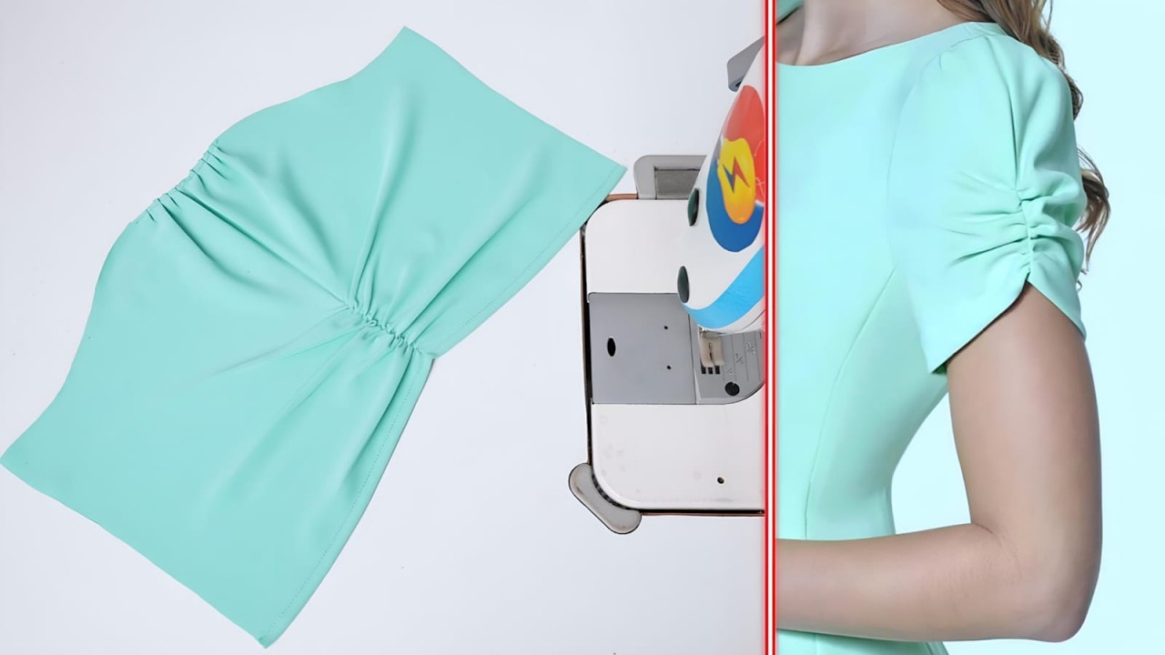 Very easy to cut and sew kurti sleeves design women.. Great tailors secrets and tricks for ...