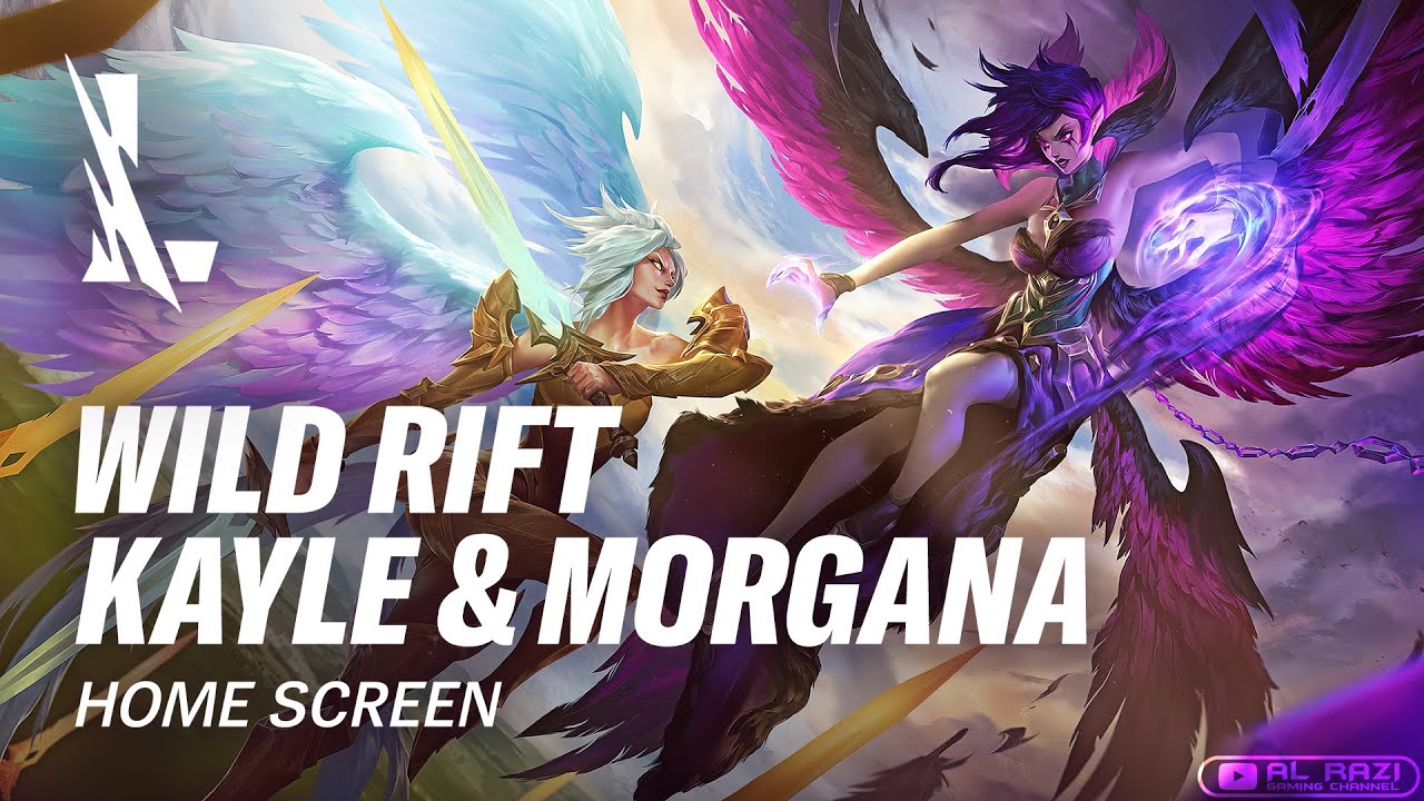 Kayle & Morgana | Home Screen | Animated 4K 60fps - League of Legends ...