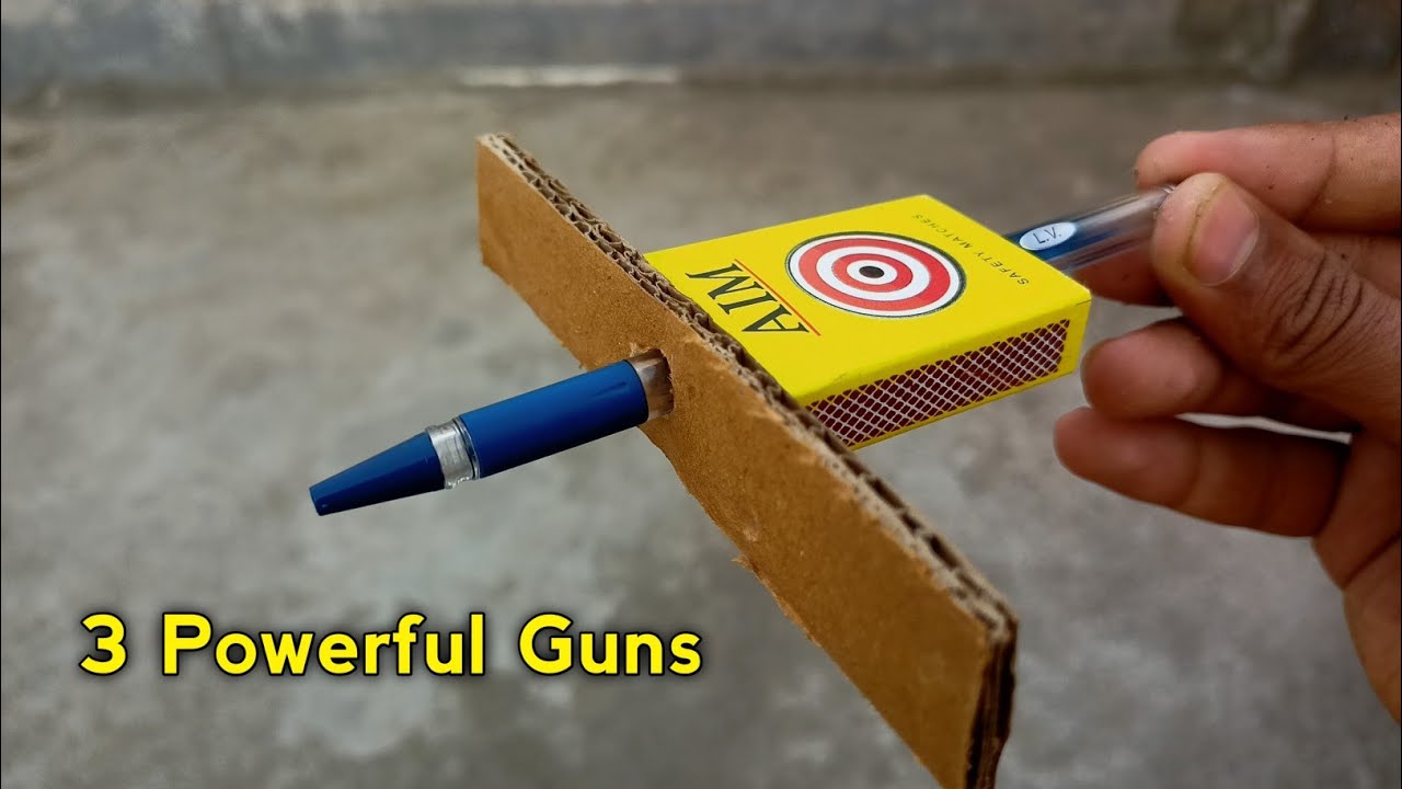 3 Powerful & Simple Guns || 3 Majedar Guns - YouTube