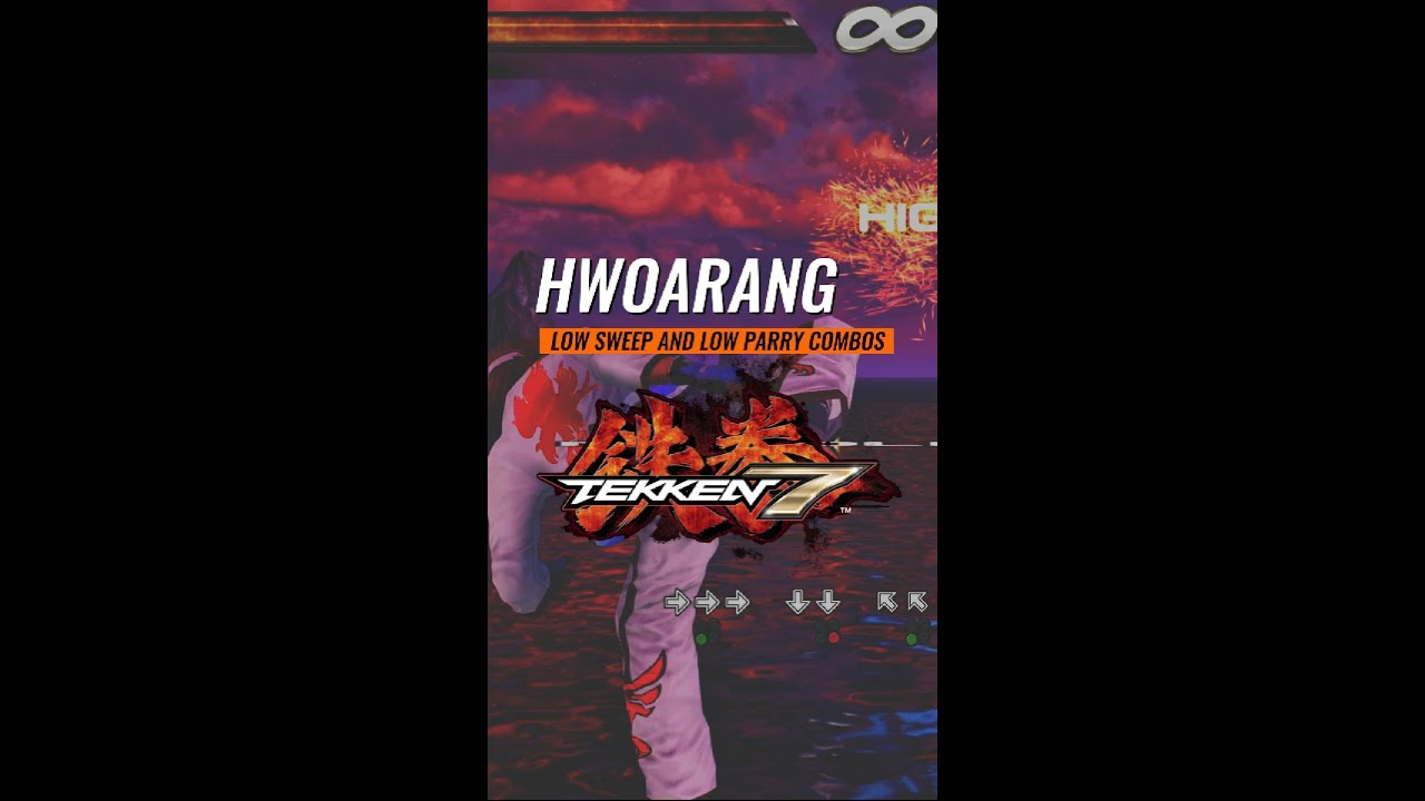 Hwoarang Hellsweep and Low Parry Combos (EASY) | Tekken 7 - YouTube