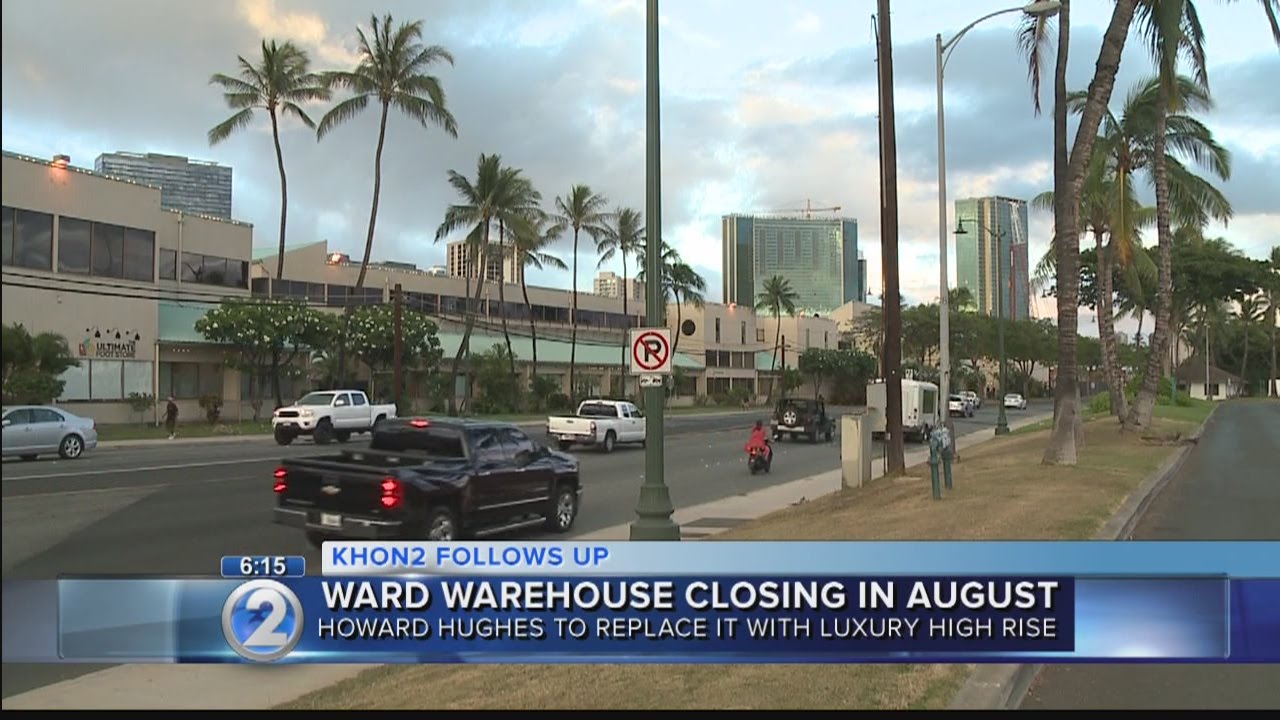 Ward Warehouse to close in August for demolition, redevelopment - YouTube