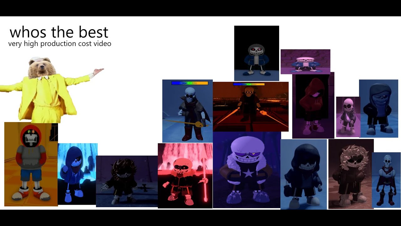 (ULC) Every Undertale: Last Corridor BEST DUST CHARACTERS - YouTube