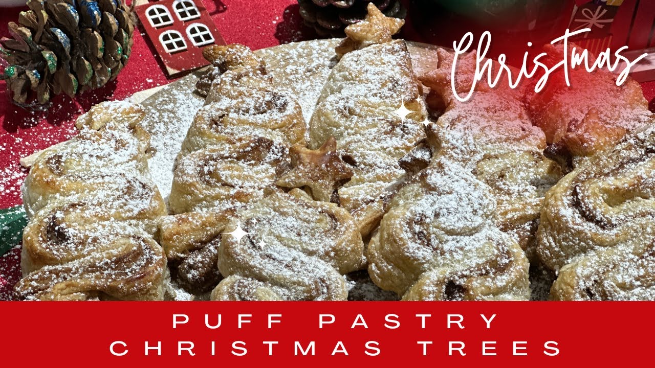 Festive Puff Pastry Christmas Trees with Biscoff – Easy Holiday Treat ...