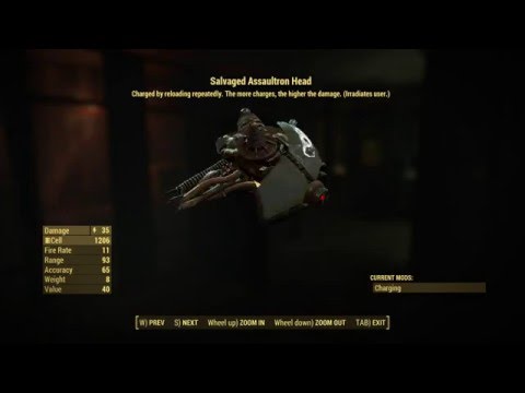 Fallout 4! Where to find the Assaultron Head, Assaultron Blade and the ...