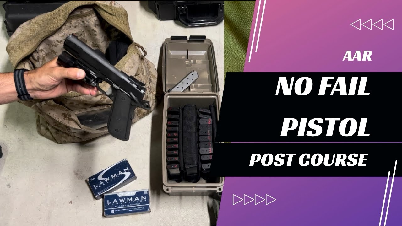 Presscheck Consulting: No Fail Pistol Kit AAR - YouTube