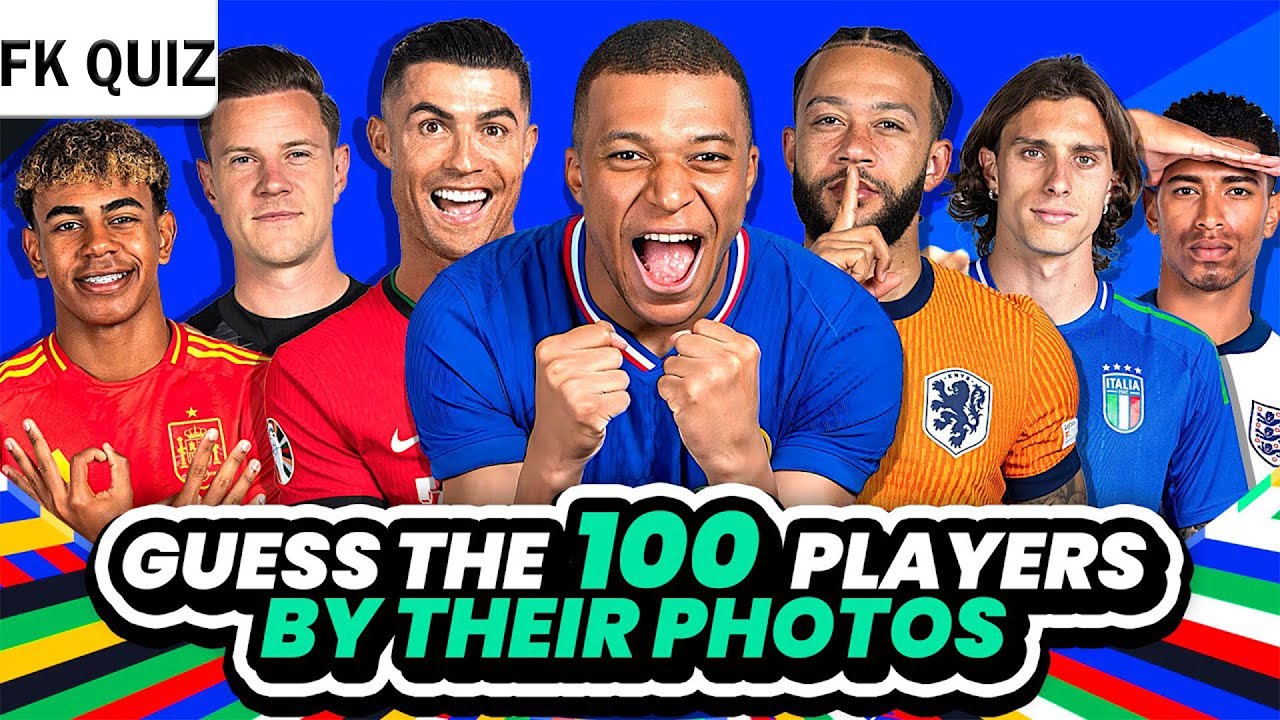 GUESS 50 FOOTBALL PLAYERS - UEFA EURO 2024 | QUIZ FOOTBALL TRIVIA 2024 ...