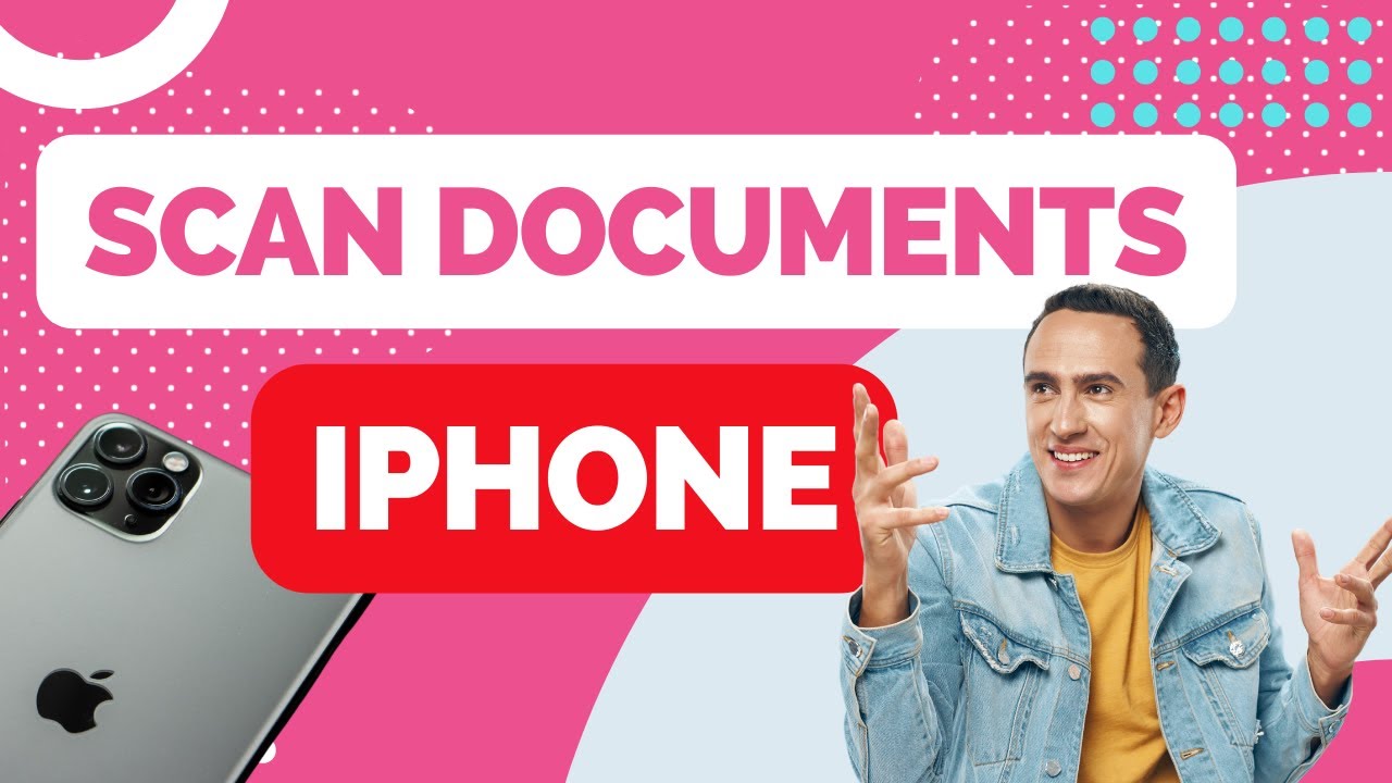 How to Scan Documents with iPhone - YouTube