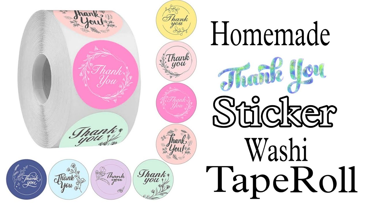 DIY Package Seal Stickers / Easy Way To Make Seal Label Stickers ...
