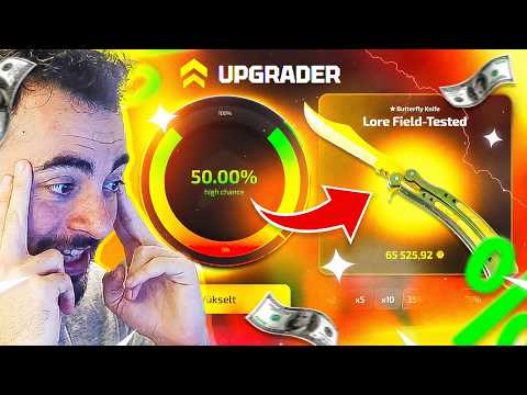 SADECE X2 UPGRADE YAPARAK KATLAMAYA ÇALIŞTIM !! CS2 KASA AÇILIMI 2026 - UPGRADER.PRO
