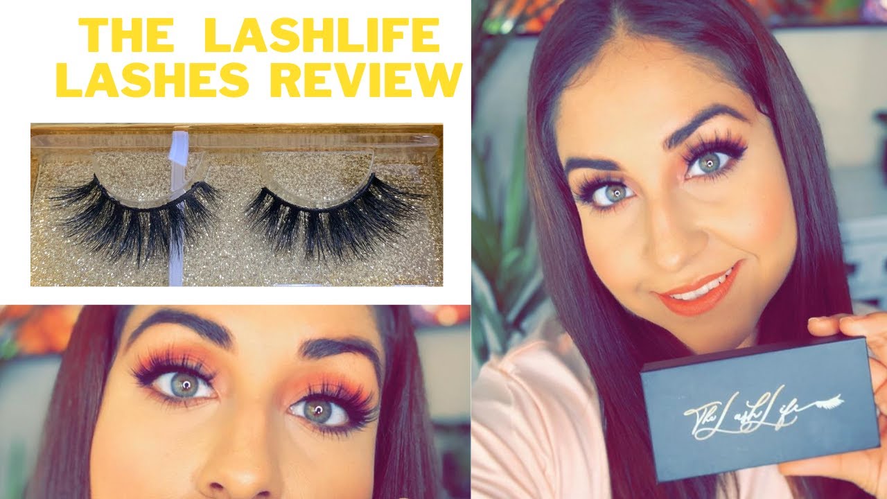 The LashLife Lashes Review | Try on - YouTube