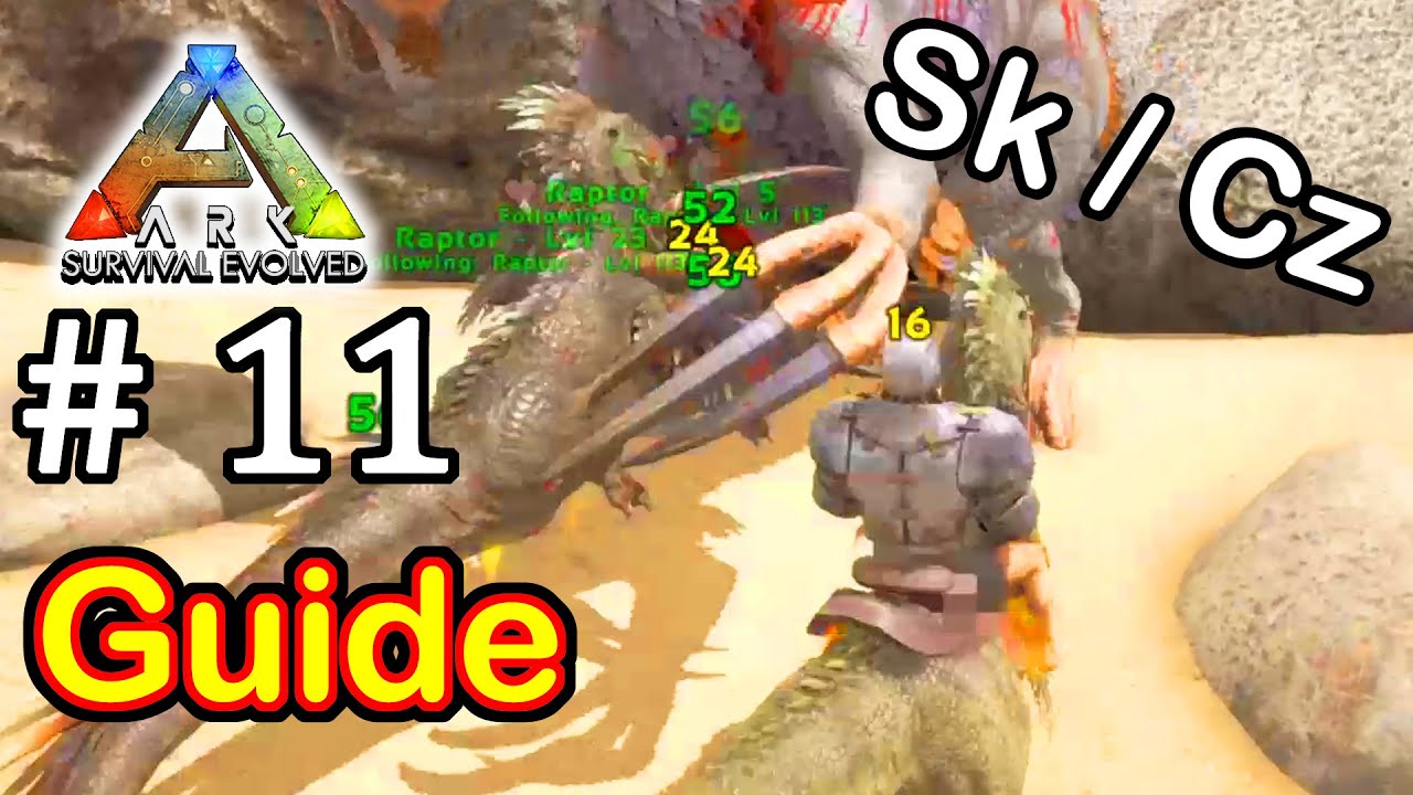 Raptor army - Ark: Survival Evolved Cz / Sk - # 11 - Tutorial Návod ...