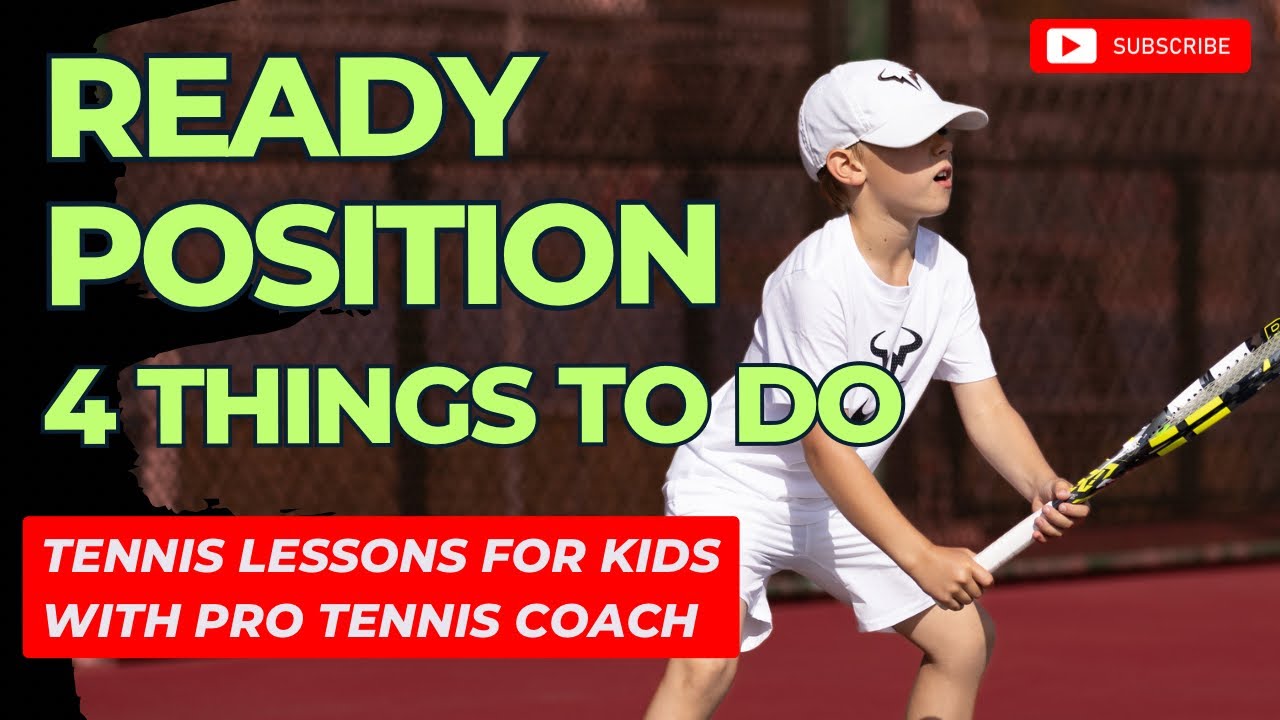 Tennis Tips: Ready Position in Tennis with Pro Tennis Coach - YouTube