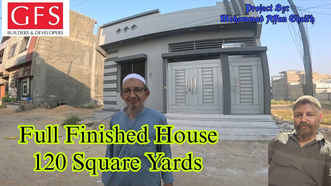 Finished House | Project 22nd | 120 Yards | North Town Residency | GFS ...