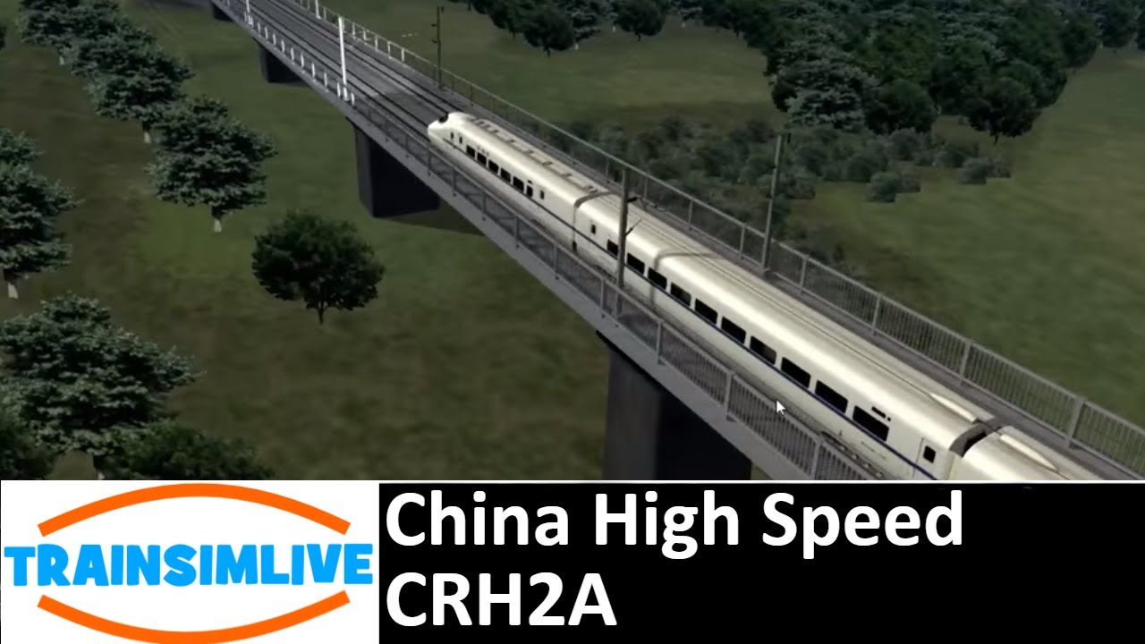 Train Simulator 2018 - Your First Assignment - CRH2A On South West China High Speed - YouTube