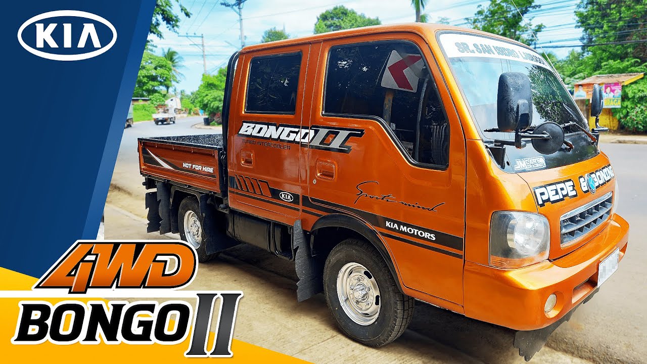 4x4 Kia Bongo 2 | Navara Inspired Color - YouTube