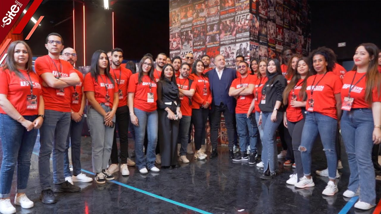Jonathan Harroch et l'UFC inaugurent le premier UFC Gym au Maroc - YouTube