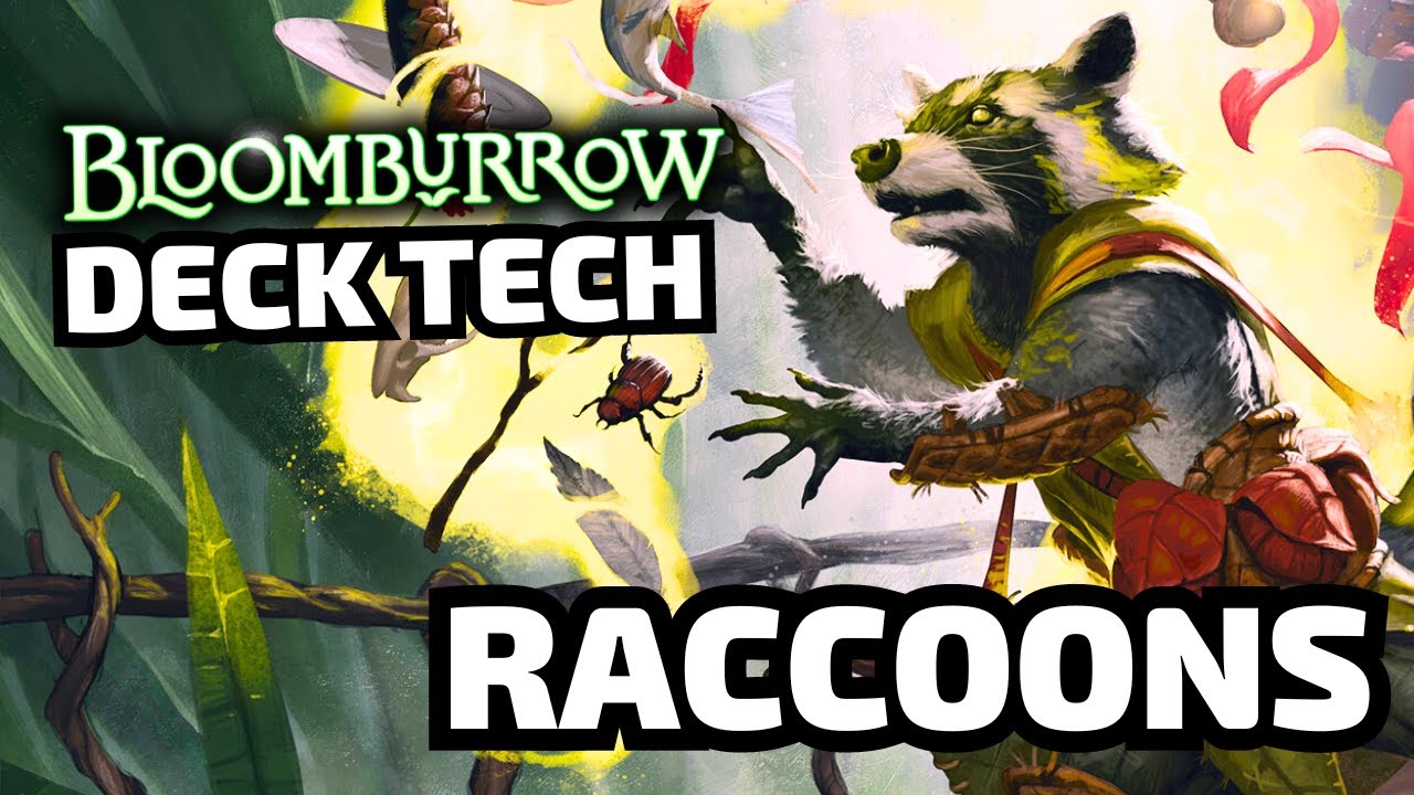 Bloomburrow Deck Tech: Raccoons | Gruul Standard MTG Arena - YouTube