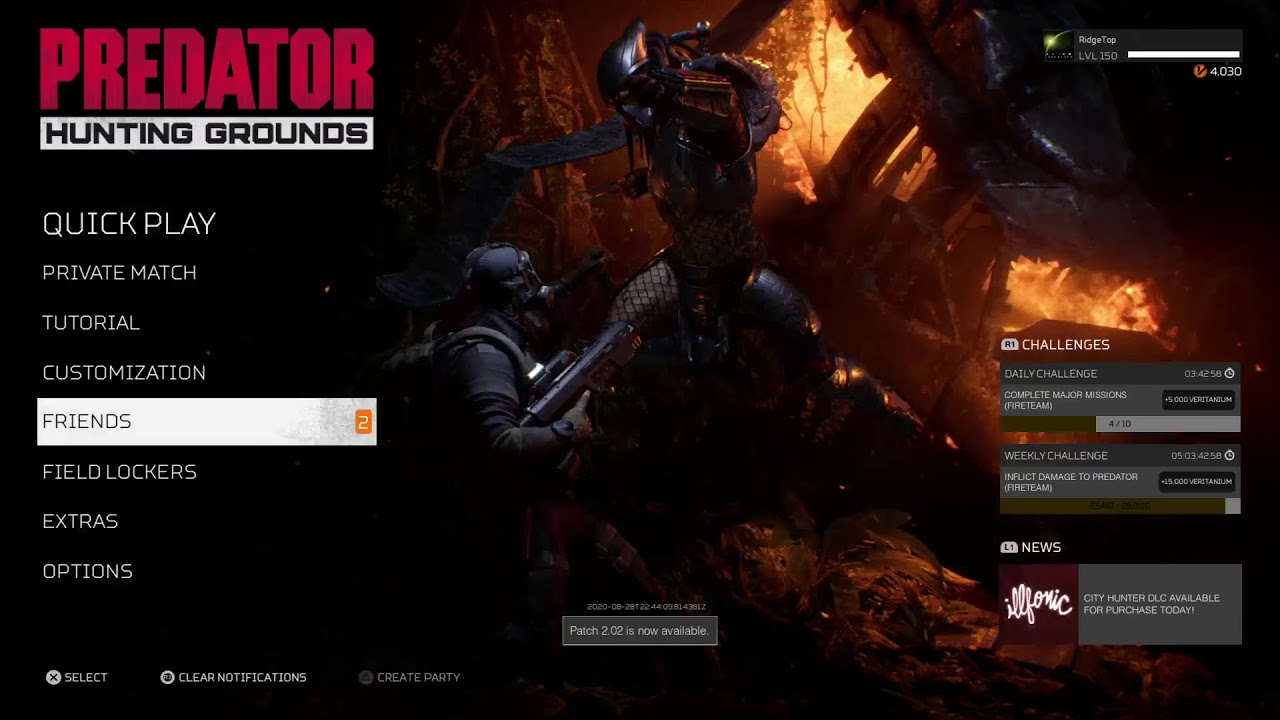 Predator: Hunting Grounds (PS4) - Live Play - August/September Update ...