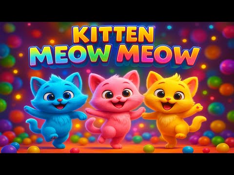 Cute Kittens ilə Lego Dünya 🐱🧱 |Kitten meow meow 3D animasiya