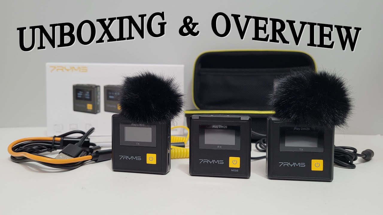 7RYMS iRay DW20 Dual Wireless Mic: The Ultimate Audio Solution? - YouTube