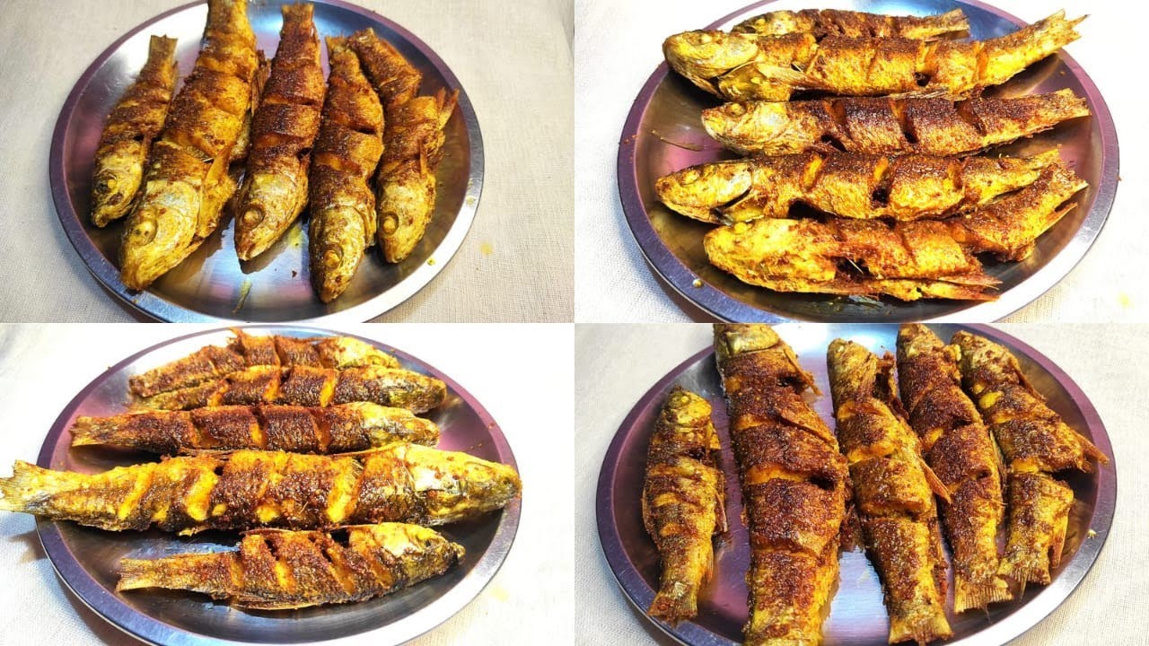 मछली फ्राई बहुत ही आसान टेस्टी रेसिपी | Small Fish Fry Village Cooking ...