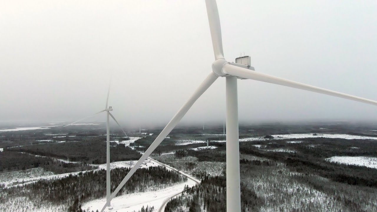 Glennmont Finland Wind Farm Video - YouTube