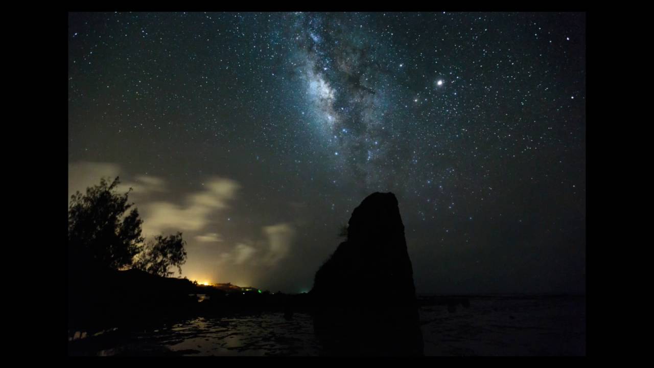 Guam's Fouha Rock with the Milky Way - YouTube