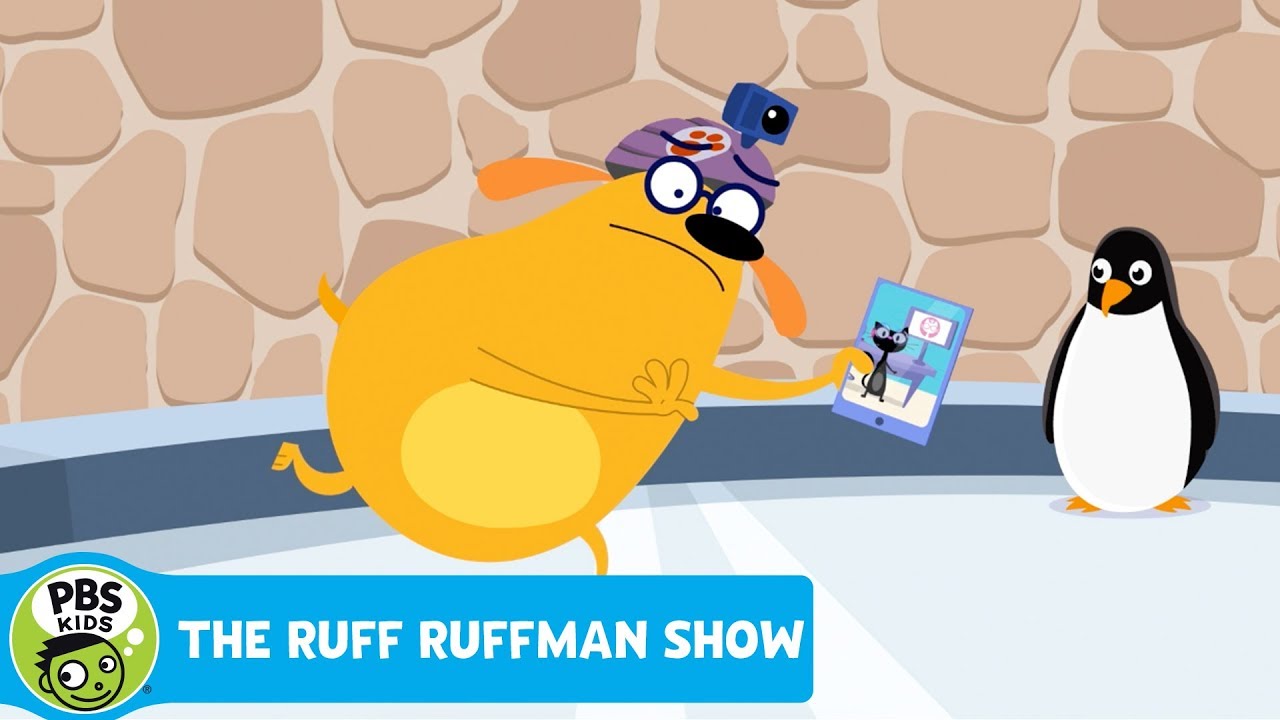 THE RUFF RUFFMAN SHOW | Plushie on Ice! | PBS KIDS - YouTube