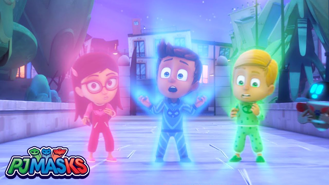 Ninja Power Up | The PJ Masks Without Powers? | PJ Masks & Friends ...