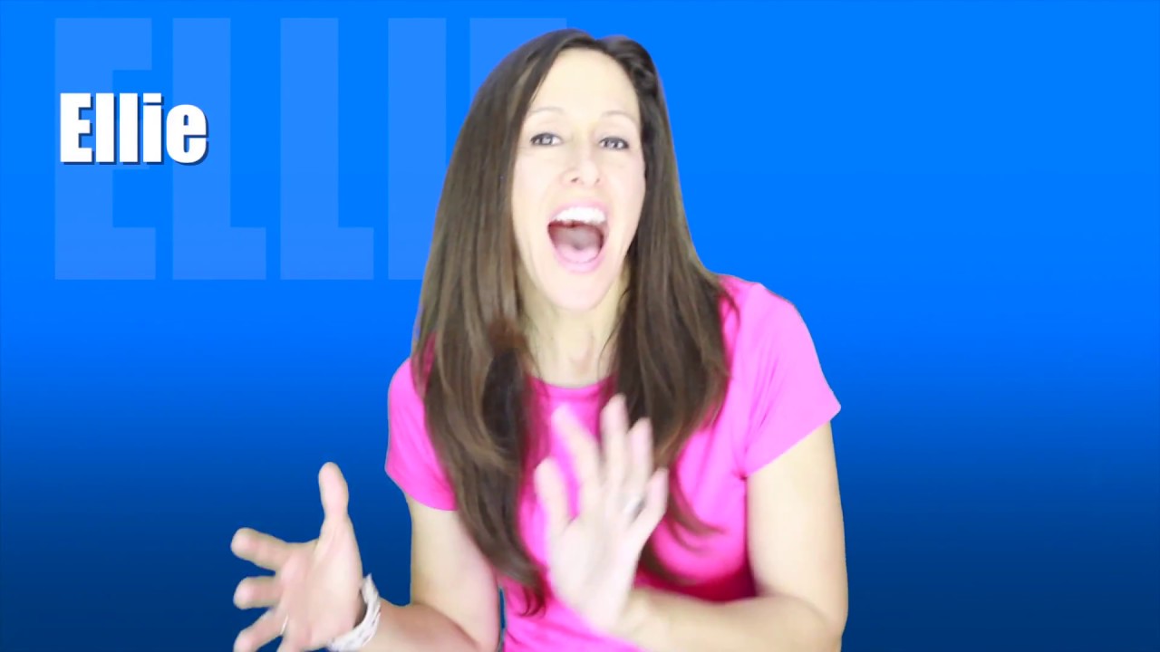 Learn to Spell ELLIE Toddler Song | Learn to Talk with Patty Shukla ...