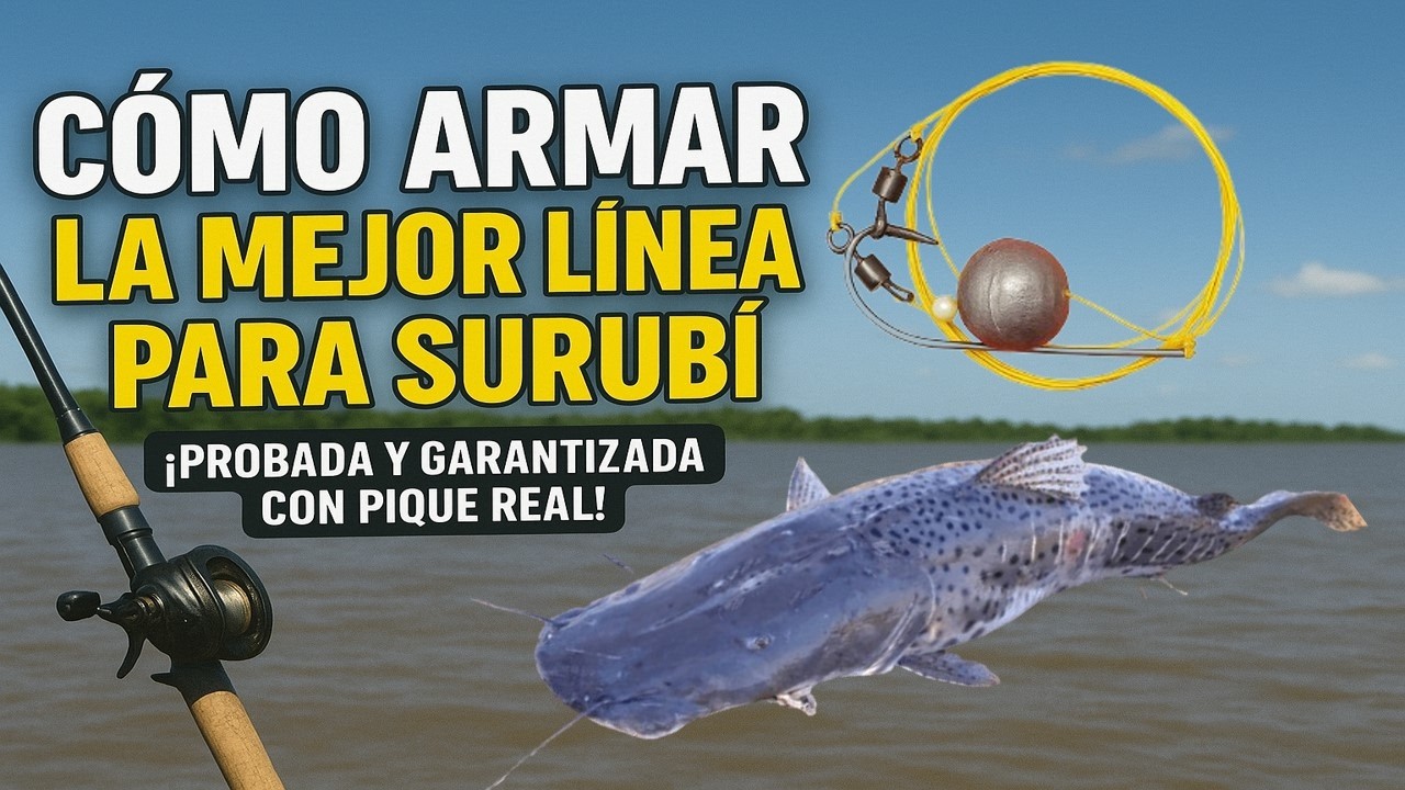🎣 Cómo armar la MEJOR línea para SURUBÍ – ¡Probada y garantizada con ...