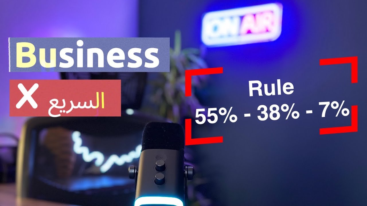 55 - 38 - 7% Mehrabian Rule - أساسيات لغة الجسد - YouTube