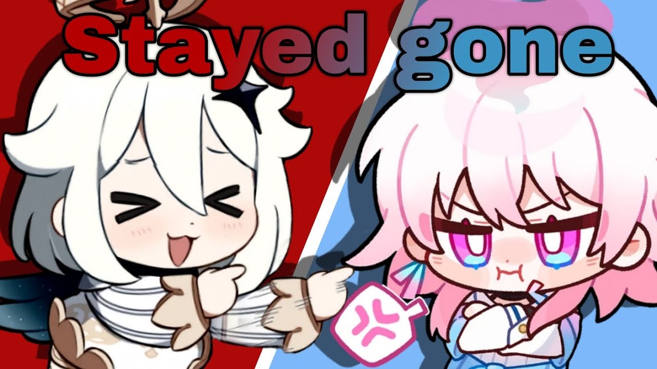 *STAYED GONE*, but Paimon and March 7 sing. - YouTube