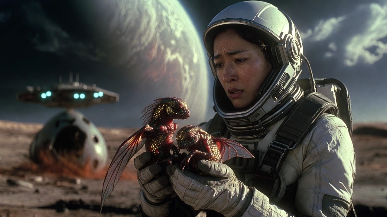 She Answered a Faint Distress Signal — And Adopted Two Abandoned Alien ...