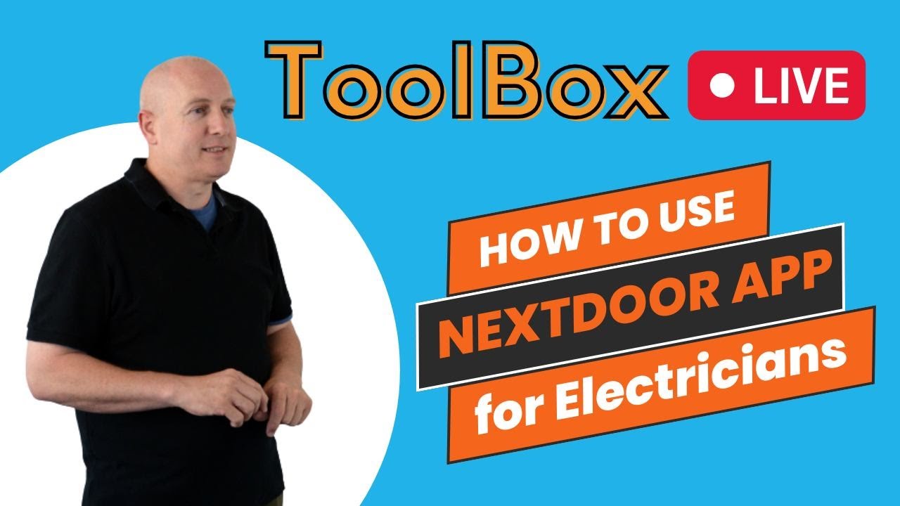 How to use the NextDoor App for Electricians - YouTube