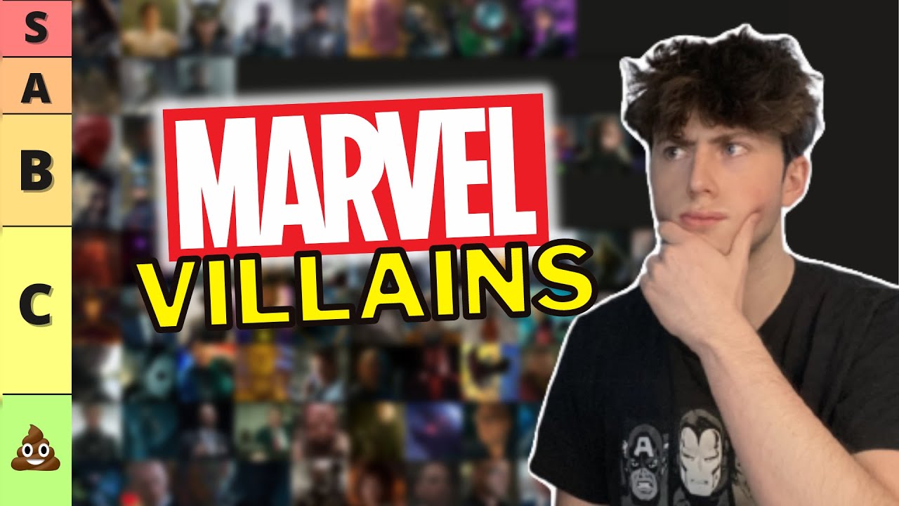 Marvel VILLAINS Ranked! (Tier List) - YouTube
