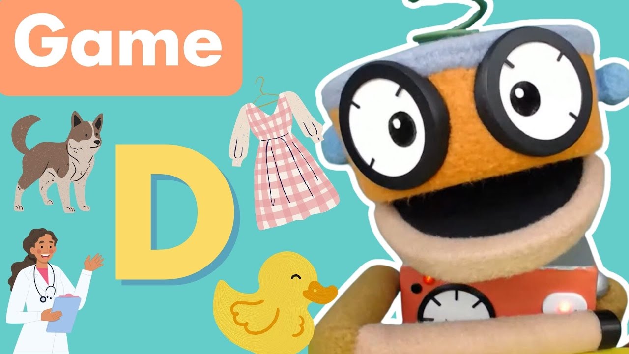 Alphabet Game- The Letter D - YouTube